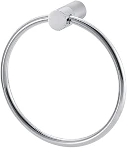 Amazon | SANEI 【タオル掛け】リング状タオルリング リング内径143mm W57053 | タオルリング