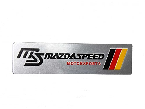 AutoTrends Car RS MAZDASPEED Badge Emblem Metal Alloy Decal Sticker ...