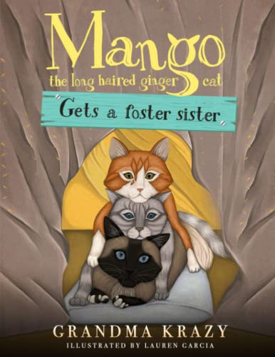 Book review of Mango (the Long haired ginger cat) Gets a Foster Sister ...