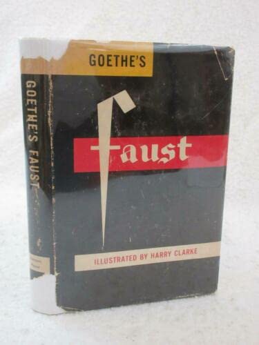 Rare Goethe FAUST Illustrated by Harry Clarke Circa 1930s Halcyon House ...