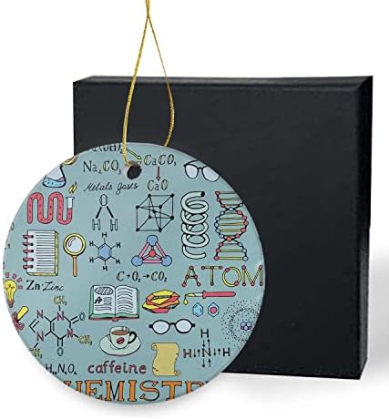Amazon.com: Biology Chemistry Physics Christmas Ornament - Funny ...