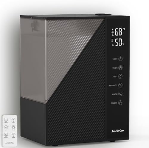 Amazon.com: 5.5L Smart Humidifier for Bedroom, 1.5Gal Ultrasonic 3 ...