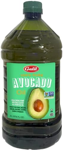 Amazon.com : Galil 100% Pure Avocado Oil - High Smoke Point 500°F Non ...