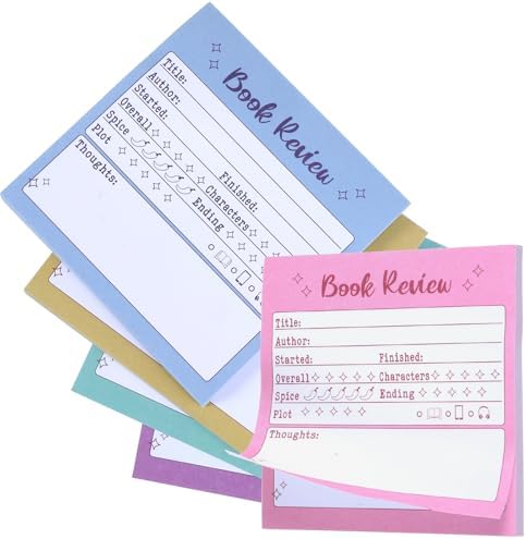 Amazon.com : 250-Sheet Book Sticky Notes, Ymapinc Books Annotation Tabs ...