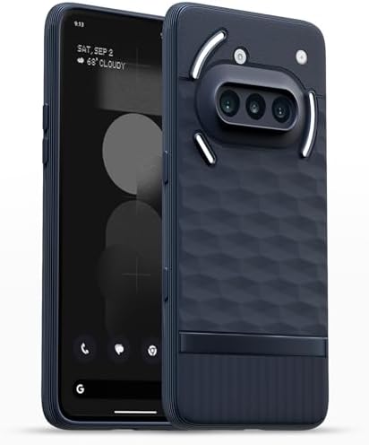 SPAZY CASE® Nothing Phone 3A Back Cover | Rubber Case with Soft ...