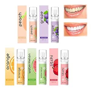 Amazon.com : Fruit Breath Spray, 2023 New Fruit-Flavored Oral Spray Freshener Compact Portable ...