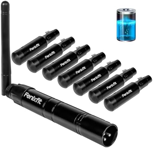 Amazon.com: FENIXFIT Wireless DMX512 Transmitter Receiver Rechargeable ...