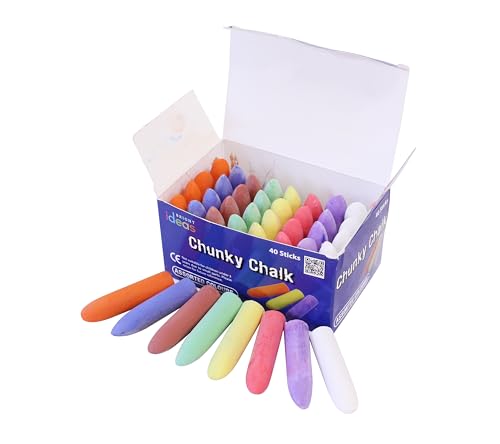 What are the different types of chalk and how do they differ?