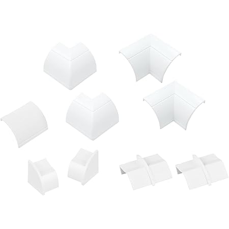 Amazon.com: D-Line Quarter Round Cable Raceway, Self-Adhesive Baseboard ...