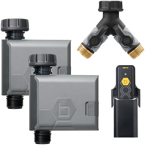 Amazon.com : Orbit 21206 B-hyve Gen 2 Smart Hose Watering Timer, 2-Pack ...