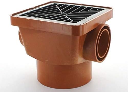 Marley Underground Drain Square Gully Hopper UG48 110mm : Amazon.co.uk ...