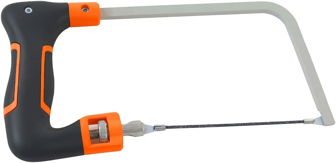 TILER Diamond Hand Saw, 10-Inch Coping Saw with 2.6mm Tungsten Carbide ...