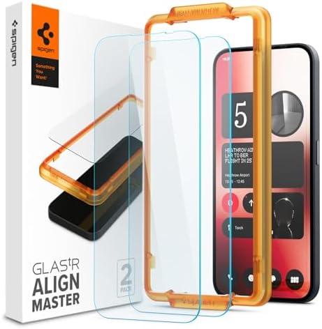 SPIGEN AlignMaster for Nothing Phone (2a)/Plus Screen Protector, Easy ...