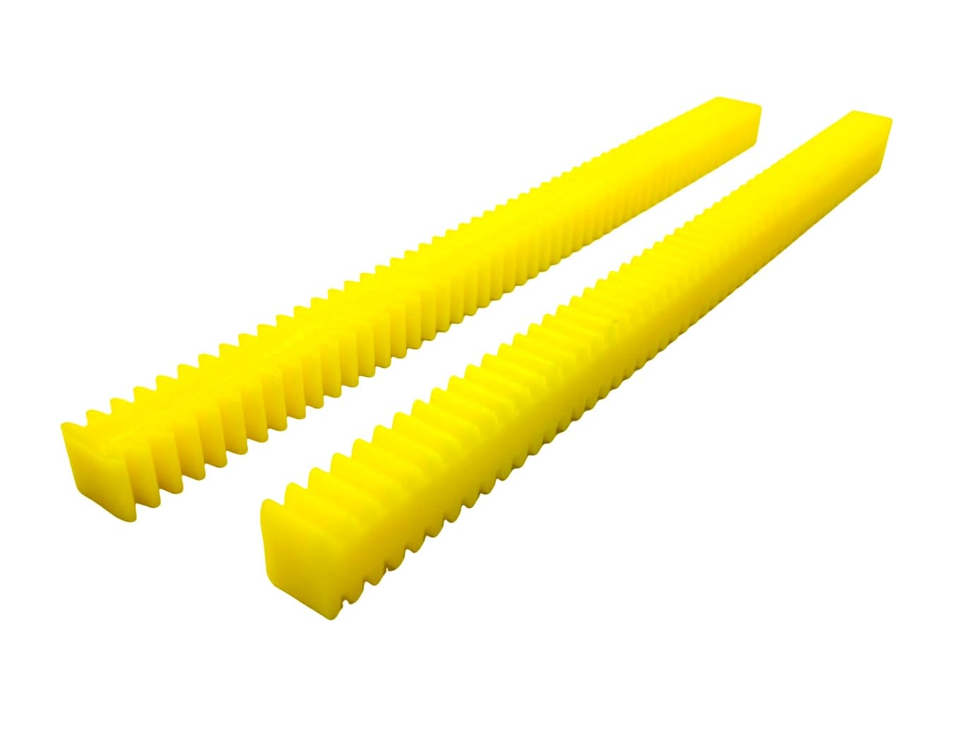 INVENTO 2Pcs (Pack of 2) Plastic Rack Gear 50 Teeth 9" inch (230 mm ...