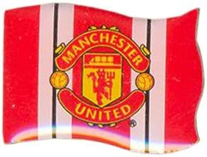 Manchester United Fc Man Utd Retro Badge - Official Merchandise ...