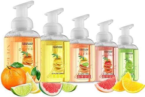 Amazon.com : Foaming Hand Soap - Pack of 5 - Moisturizing Hand Soap ...