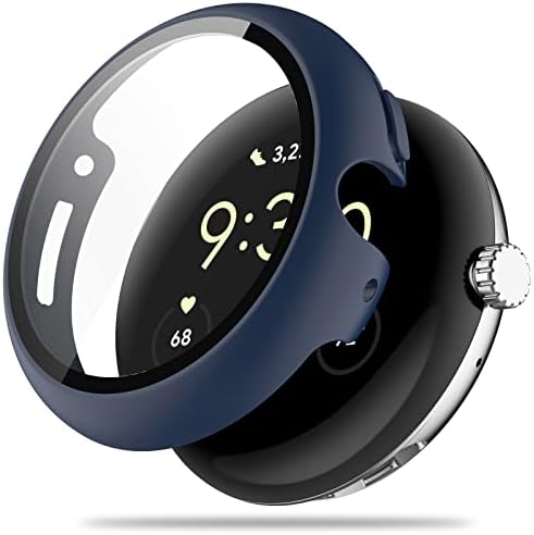 Amazon.com: Miimall Compatible Google Pixel Watch Case with Screen ...