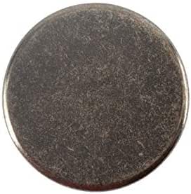 Amazon.com: Metal Plain Jeans Buttons 27L Sewing Buttons Color Antique ...