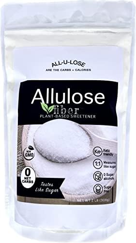Amazon.com : BetterTaste Allulose Sweetener with Plant Based Fiber, 2 Pounds (32 Ounces), Zero ...