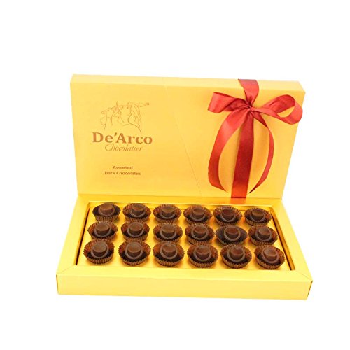 Buy De'Arco Chocolatier Premium Chocolate Gift Box, Dark Chocolates ...