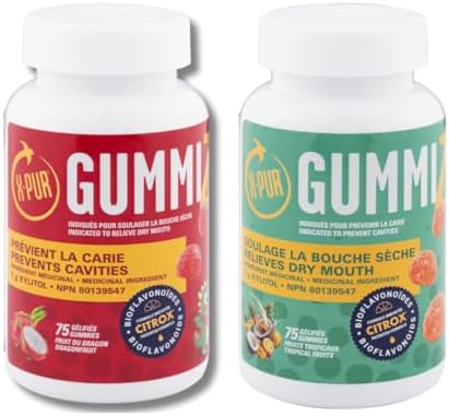 X-PUR GummiZ - Delicious Therapeutic Gummies - 2 bottles of 75 gummies ...