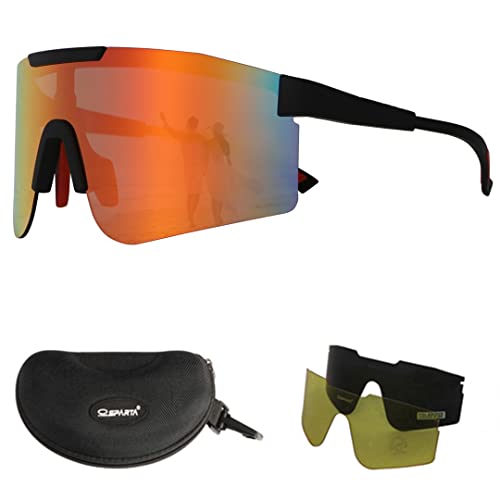 OUTDOORSPARTA Polarized Sports Sunglasses Cycling Glasses Driving ...