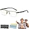 Outfany Intellireaders,Titanium Progressive Far and Near Dual-Use ...