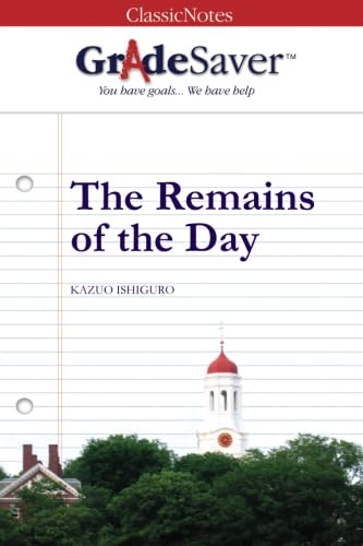 Amazon | GradeSaver (TM) ClassicNotes The Remains of the Day: Study ...