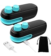 Amazon.com: Mini Bag Sealer, Handheld Bag Heat Vacuum Sealer, 2 in 1 ...