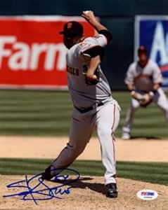 Sergio Romo Autographed Photo - 8x10 Psa dna #s33922 - Autographed MLB ...