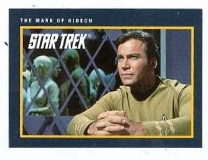 Star Trek card #219 The Mark of Gideon Captain James T Kirk William ...