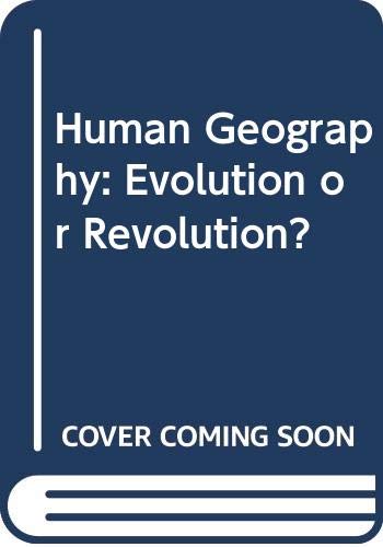 Human Geography: Evolution or Revolution? : Chisolm, M.: Amazon.in: Books