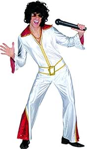 Abiti e Maschere Elvis Robe 48-50 : Amazon.fr: Autres