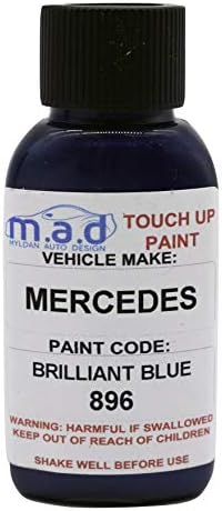 TOUCH UP PAINT FOR MERCEDES BENZ BRILLIANT BLUE 896 TOUCH KIT BOTTLE ...
