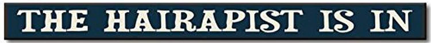 Amazon.com: My Word! Hairapist Skinny Wooden Sign