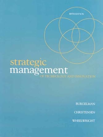 Strategic Management of Technology and Innovation: Burgelman, Robert ...