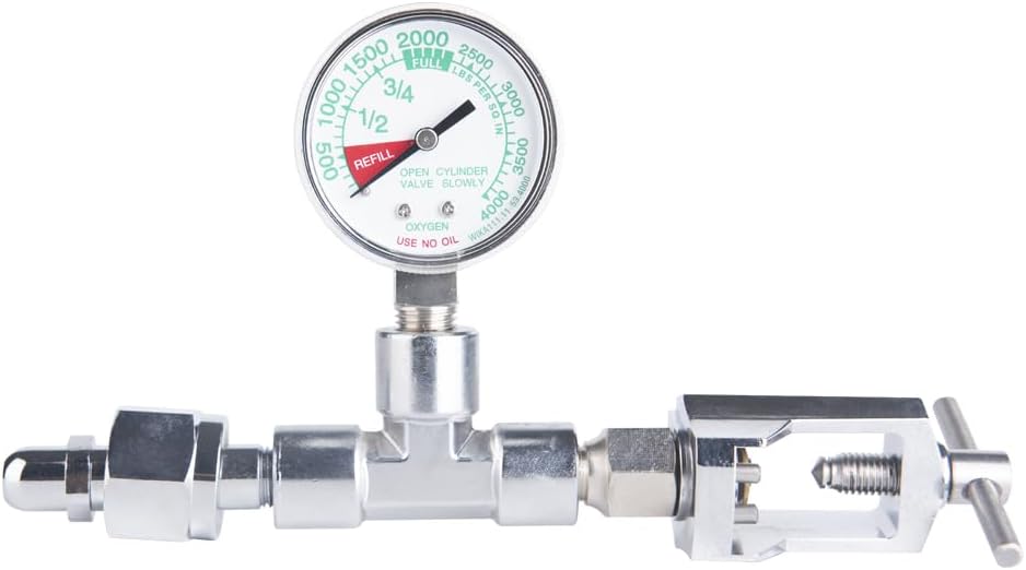 Amazon.com: OxyMed High Pressure Portable Oxygen Tank Cylinder ...