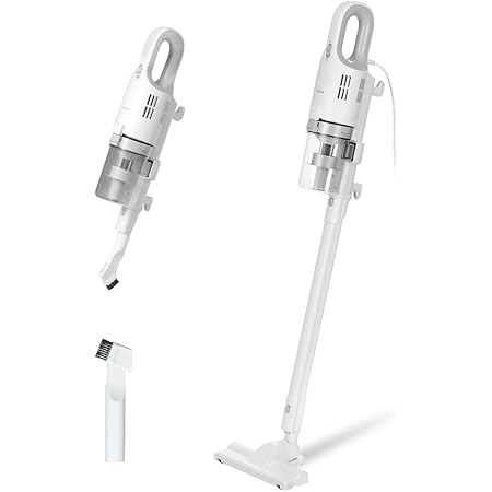 Amazon.co.jp: アイリスオーヤマ 掃除機 コード式 サイクロン 軽量 スティッククリーナー 2WAY SCA-110-W ホワイト : ホーム＆キッチン