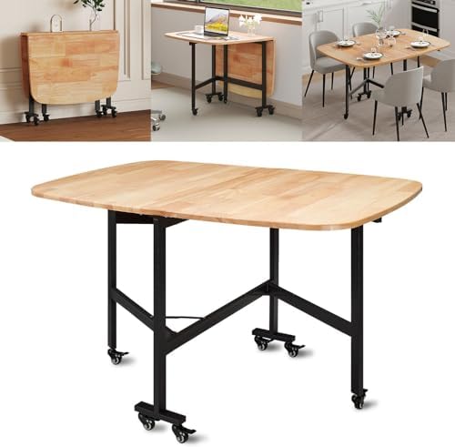 Amazon.com - Rukulin Multifunction Table Drop Leaf Dining Table - 47 ...