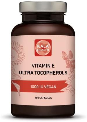 Amazon.com: Kala Health Vitamin E 1000 IU Ultra Tocopherol 450mg ...