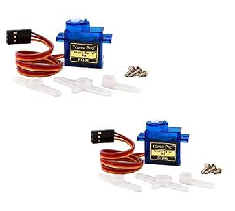 Robotbanao Micro/Mini SG90 180 Degree Rotation Servo Motor-9 Grams-For ...