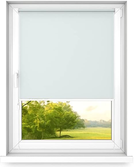 Time4blinds MINI BASIC Stick-On or Noninvasive Roller Blind for Windows ...