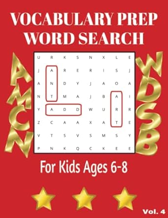 Vocabulary Prep Word Search For Kids Ages 6-8: Volume Four (Vocabulary ...