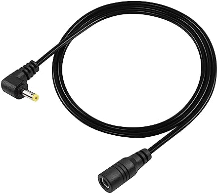 Amazon.com: Right Angle DC Power Plug w/ 6' Cable - 1.7mm I.D. 4.0mm O ...