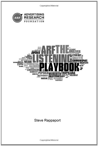 The ARF Listening Playbook: Stephen (Steve) Rappaport: 9780557287796 ...