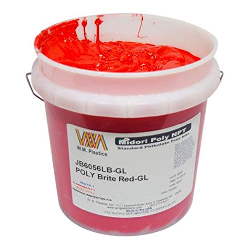 Amazon.com : Brite RED- Plastisol Ink, (Quart) : Arts, Crafts & Sewing