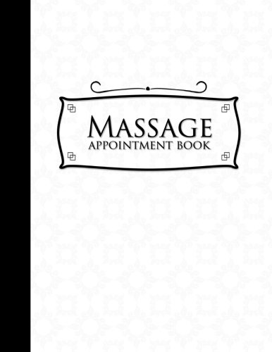 Massage Appointment Book: 2 Columns Appointment Pad, Cute Appointment ...