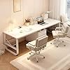 ZCSOUDP Two Person Desk with Drawers, Extra Long Double Desk for Home ...