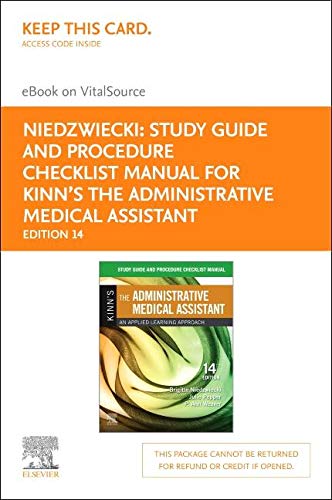 Study Guide for Kinn's The Administrative Medical Assistant - Elsevier ...