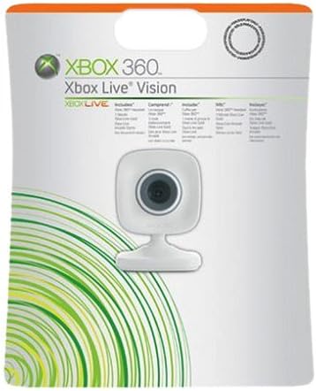 Xbox LIVE Vision Camera with Headset and Xbox LIVE Gold 1-Month ...